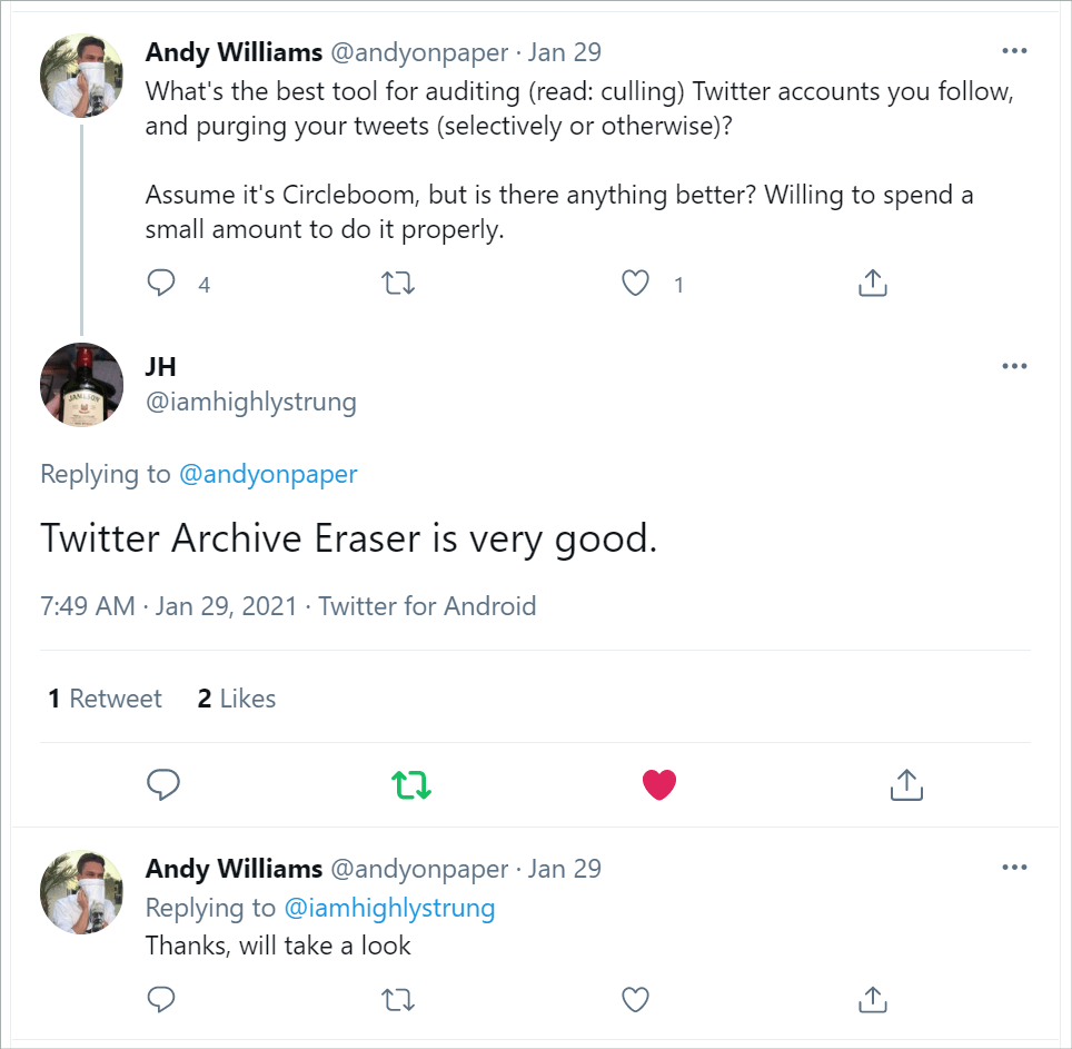 Delete Tweets in bulk with Twitter Archive Eraser